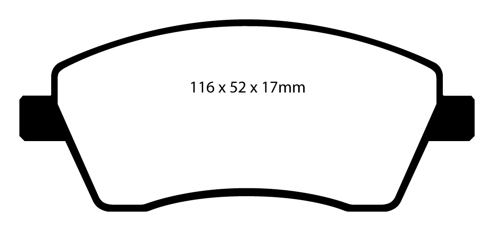 EBC Brake Pads - Green Stuff